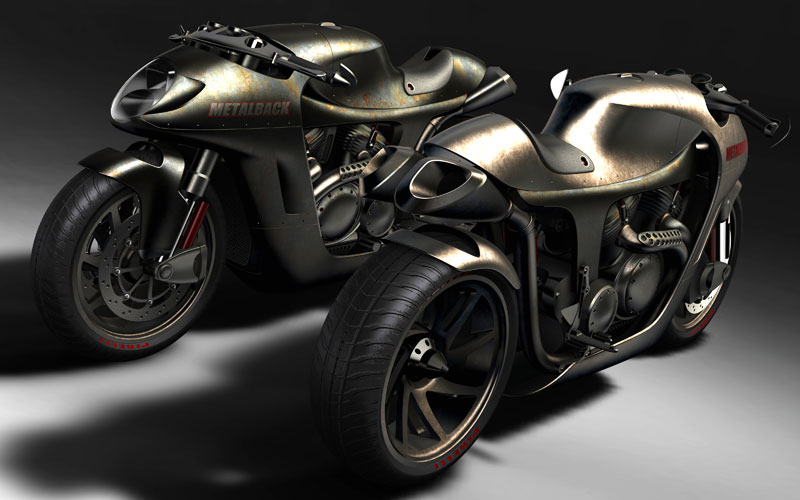 Metalback Cafe Racer is the Motorcycle of the Future