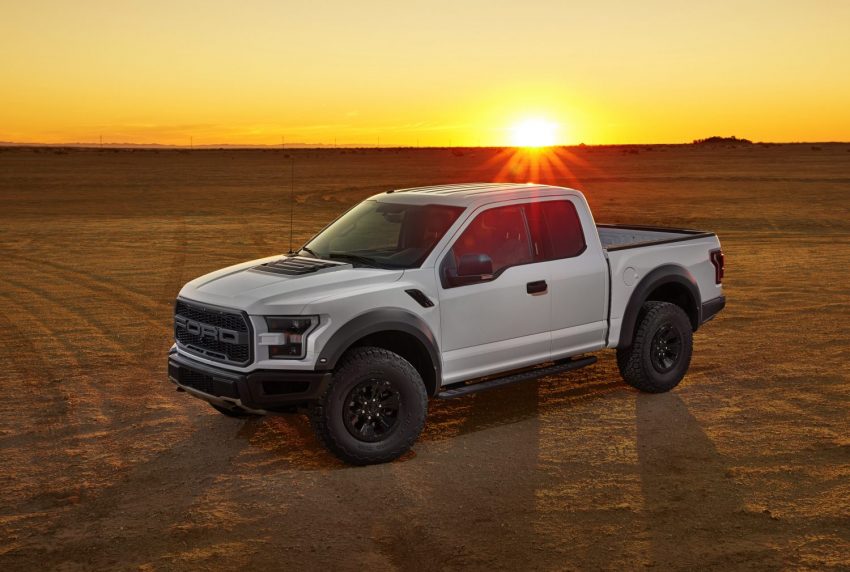 2017 Ford Raptor Burns It Up