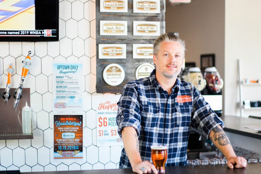 Behind the Bar: Mike Chapman of Huss Brewing Co.