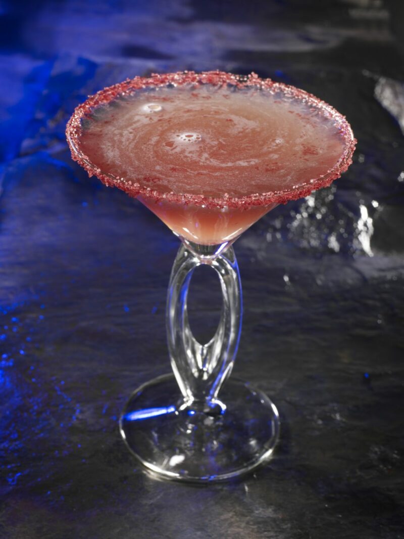 "Best Cocktails" Winner Blue Wasabi's Lemon Raspberry Ice Martini
