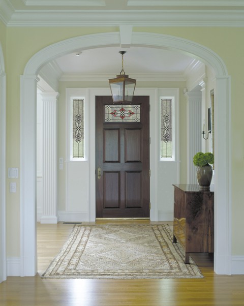 Stained Glass Appliqués from Brewster Home Fashions