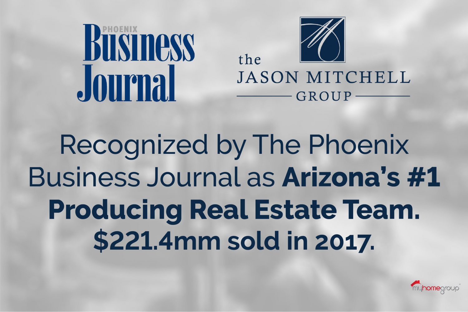Phoenix Business Journal Announces the Jason Mitchell Group as the #1 ...