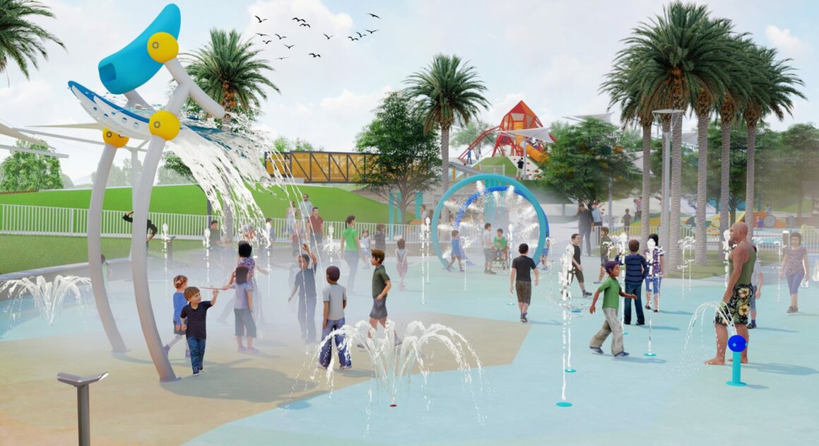 East Valley Gearing Up for The Strand @ Gilbert Water Attraction