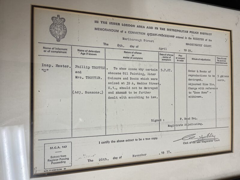 Forbidden Art of D.H. Lawrence to be Shown at Paradise Valley Estate