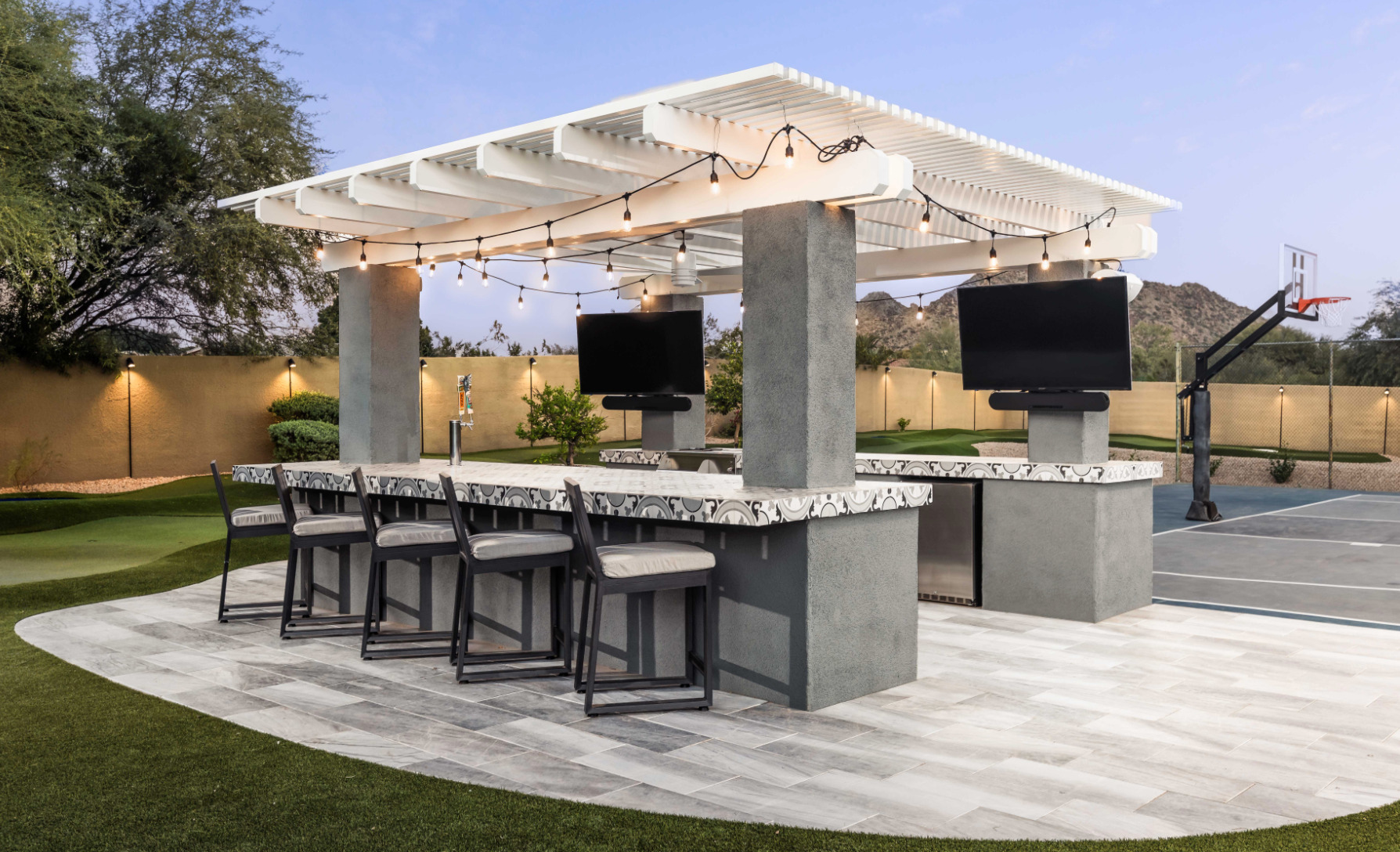 Backyard Goals: Original Landscape & Luxury Outdoor Entertainment