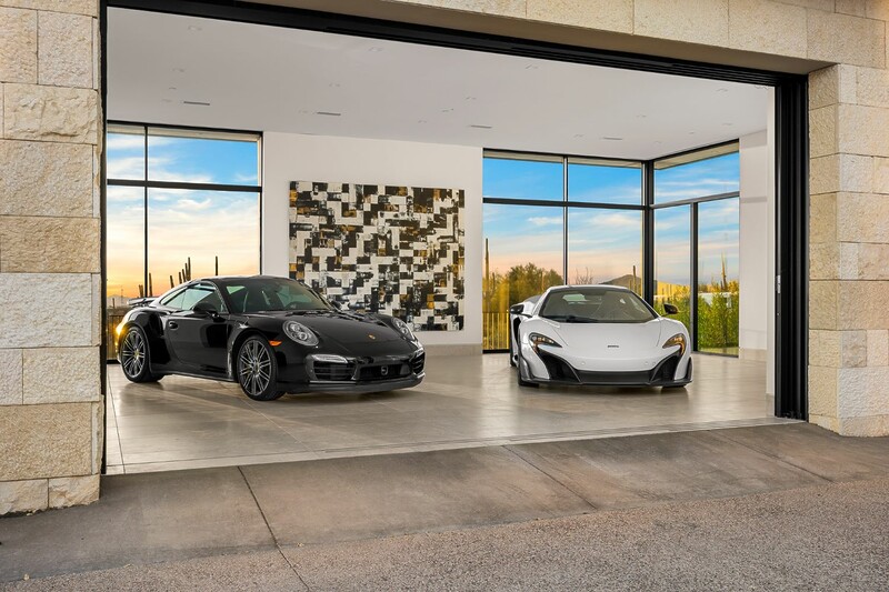 Sleek North Scottsdale Estate with 18-Car Garage Lists for $6.95 Million