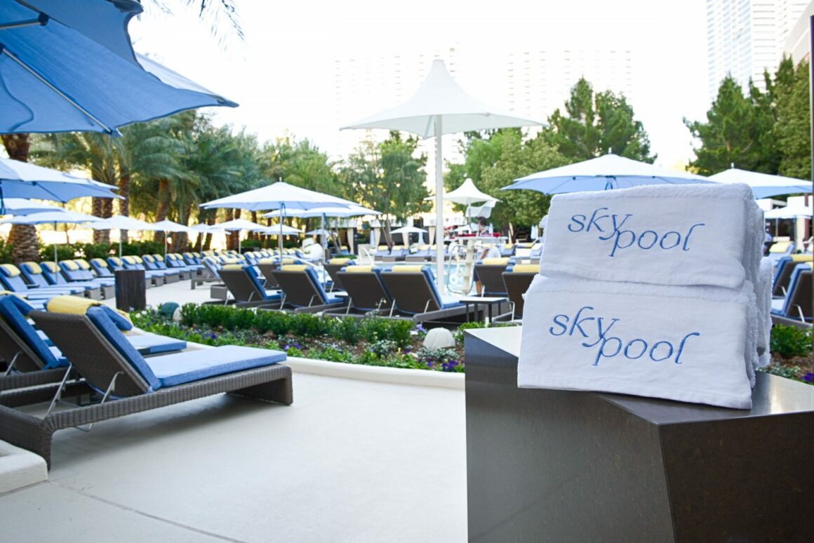 Get Pampered Poolside at Aria Resort & Casino's New Sky Pool in Las Vegas