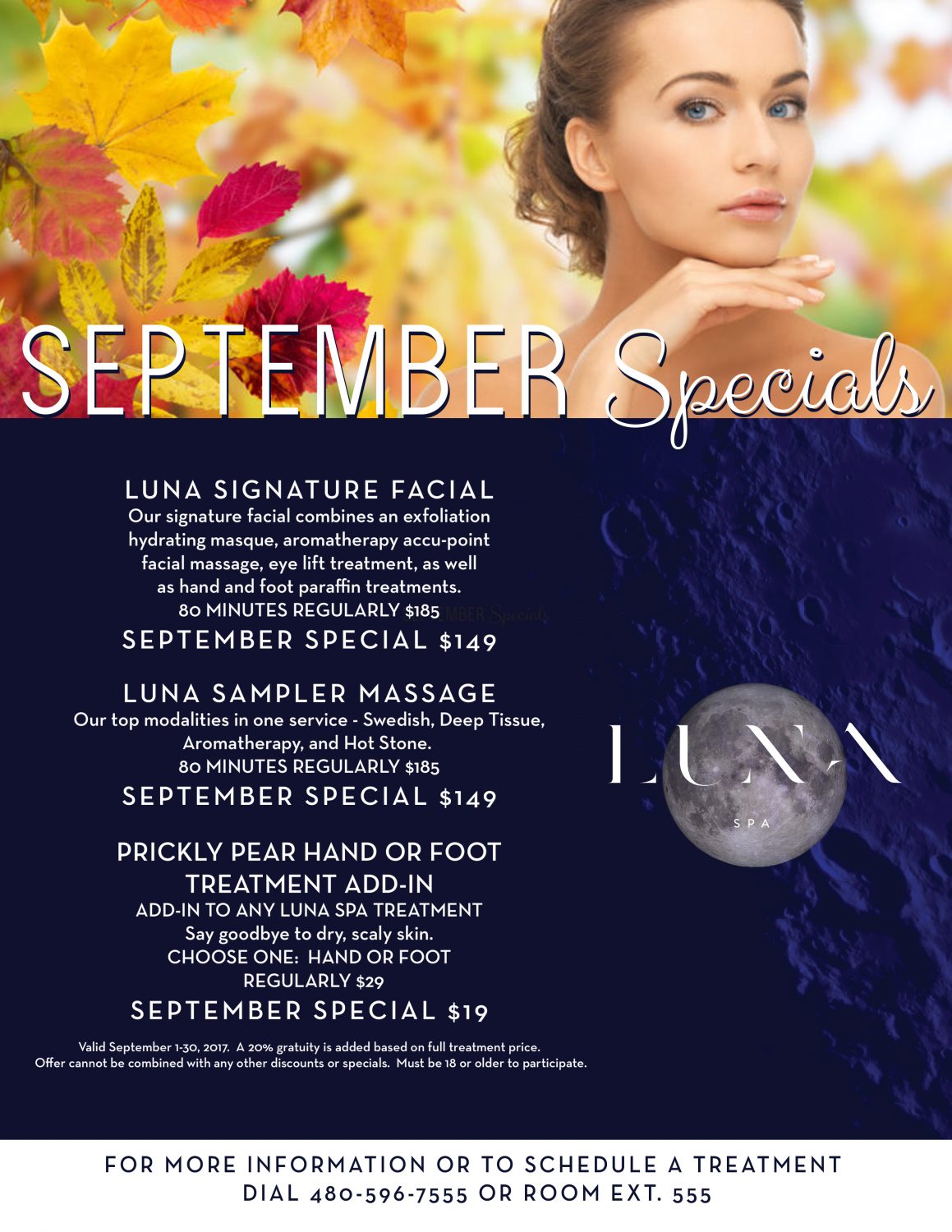 Can't-Miss September Spa Specials at The Scottsdale Resort Luna Spa