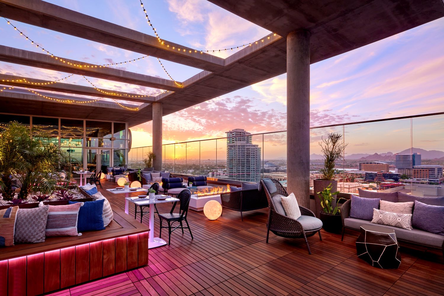 Sunset Bites and Skyline Nights Await at Lucero Rooftop Lounge