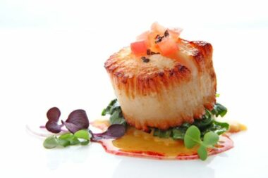 Recipe: Sea Scallop with Sweet Potato Ravioli