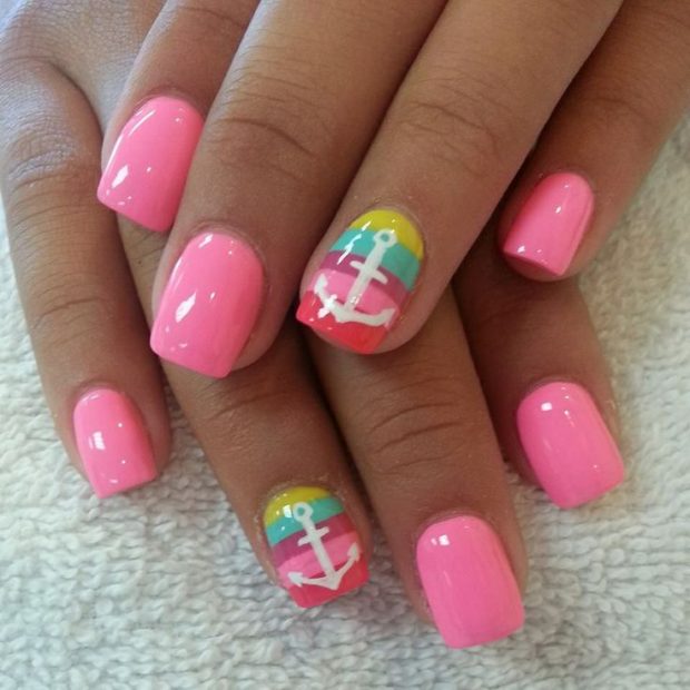 Do It Yourself "Odd Nail Out" Summer Nail Art