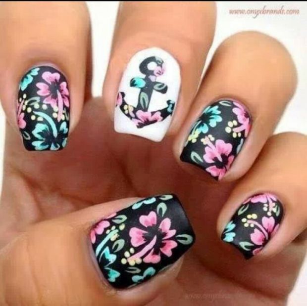 Do It Yourself "Odd Nail Out" Summer Nail Art