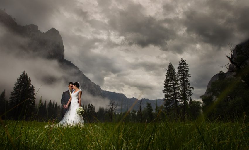 Bad Weather and Natural Disasters Lead to Incomparable Wedding Photos