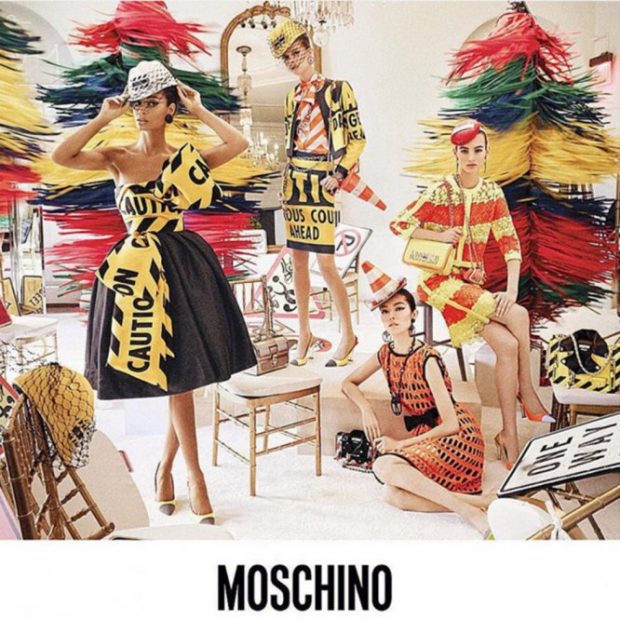 Moschino Washes Away Winter With Spring Campaign