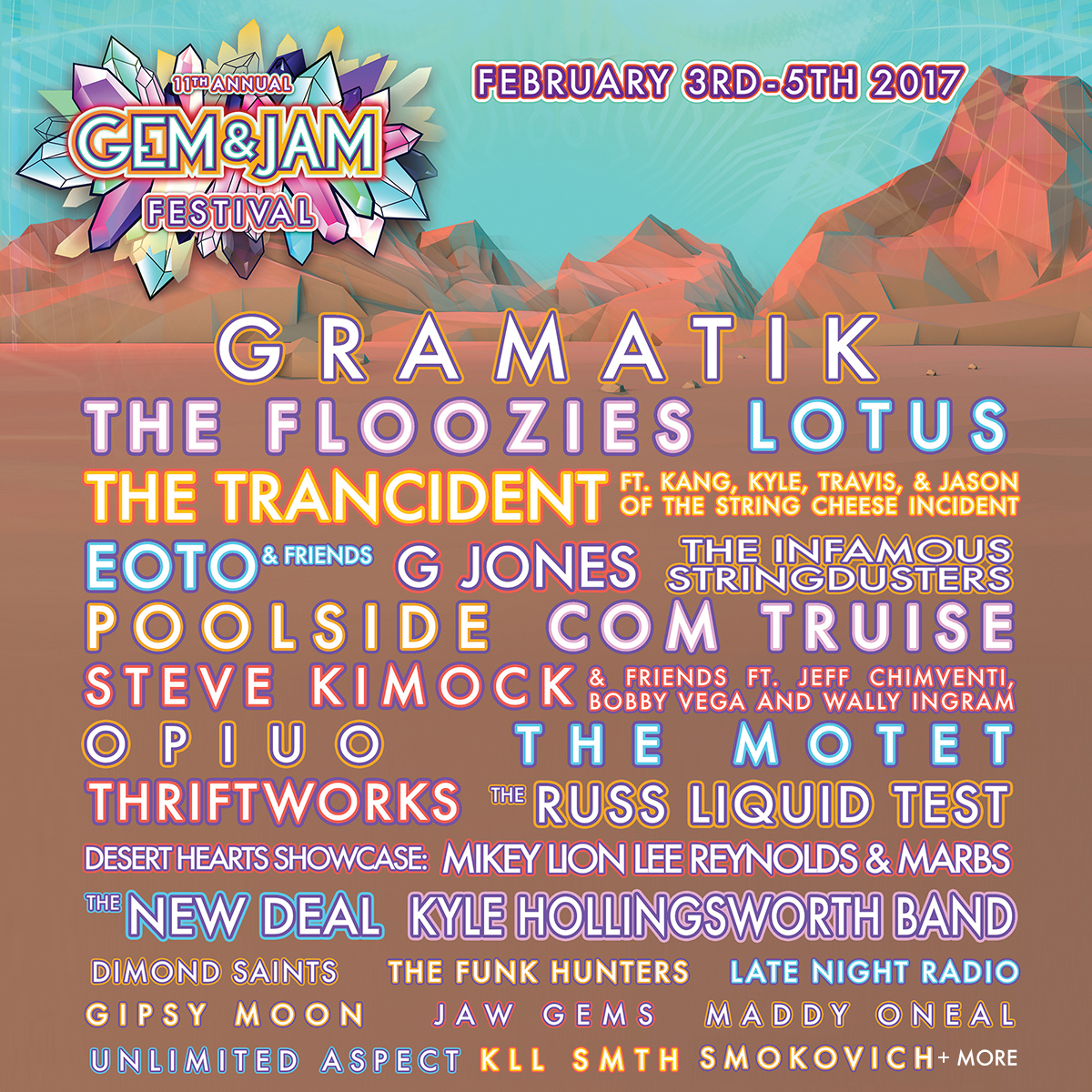 Gem & Jam Festival Returns to Tucson in February
