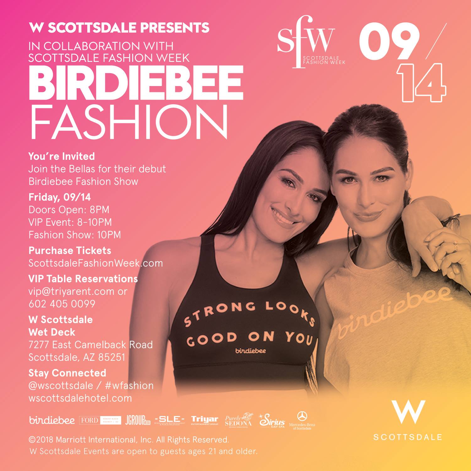 Bella Twins Fashion Line Hits the Runway This Friday, September 14