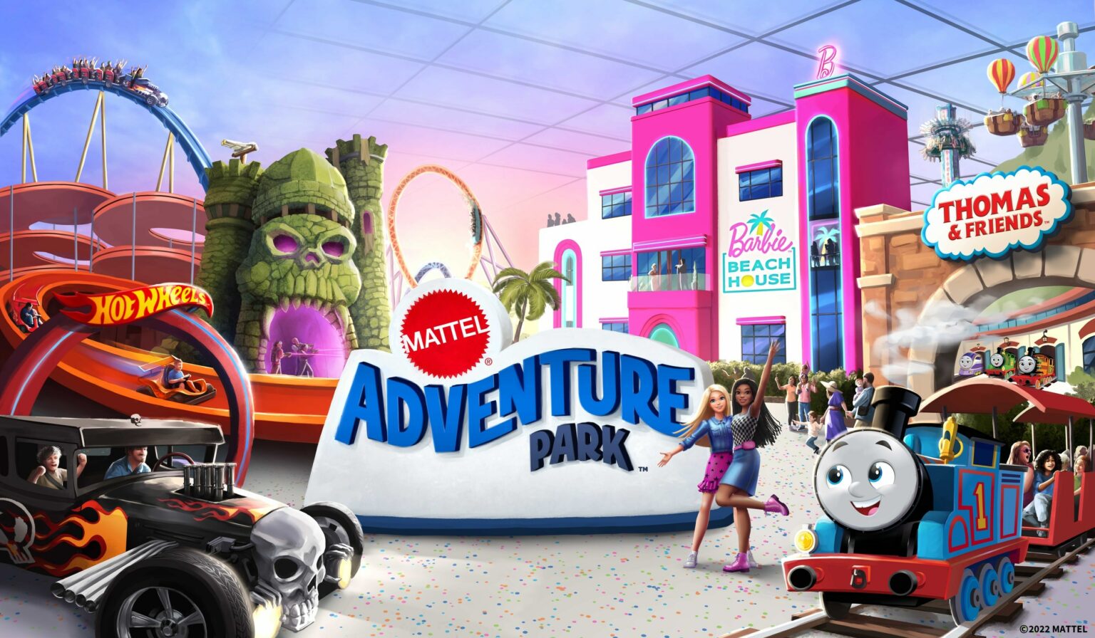 First-Ever Mattel Adventure Park is Coming Soon to Glendale
