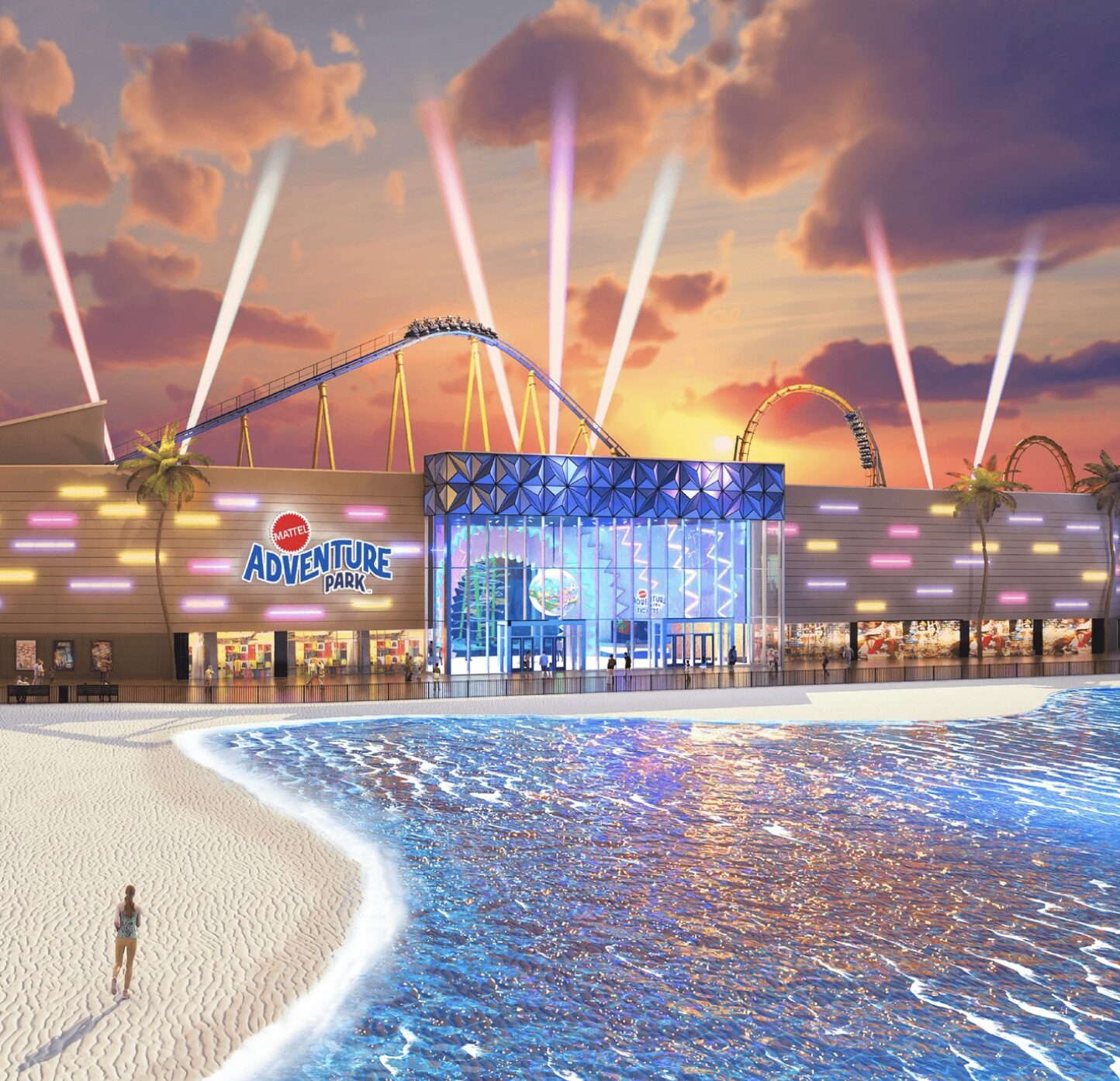 New Mattel Adventure Park Glendale Reveals More Themed Rides ...