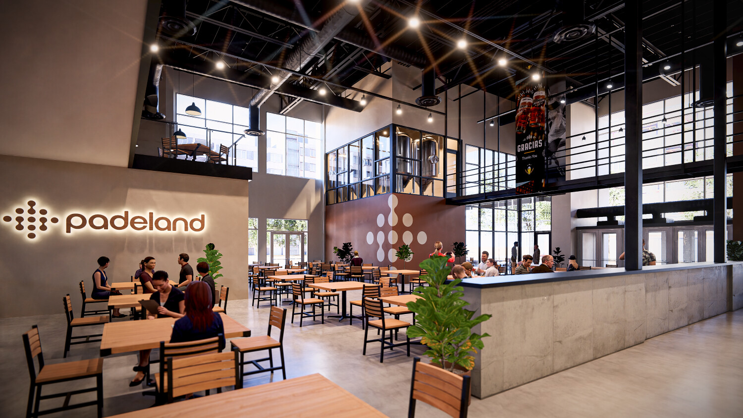 Introducing Arizona’s First Indoor Padel Club, Brewery + Wellness Hub