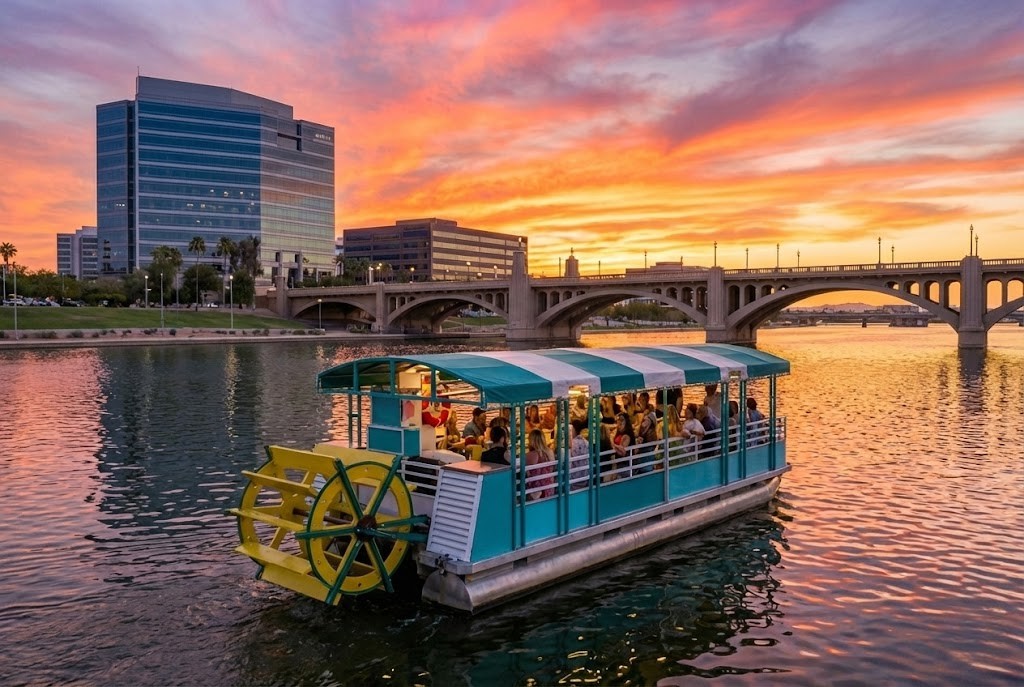 Tempe Town Lake Gets a Social Spin with New Cycle Boat Experience